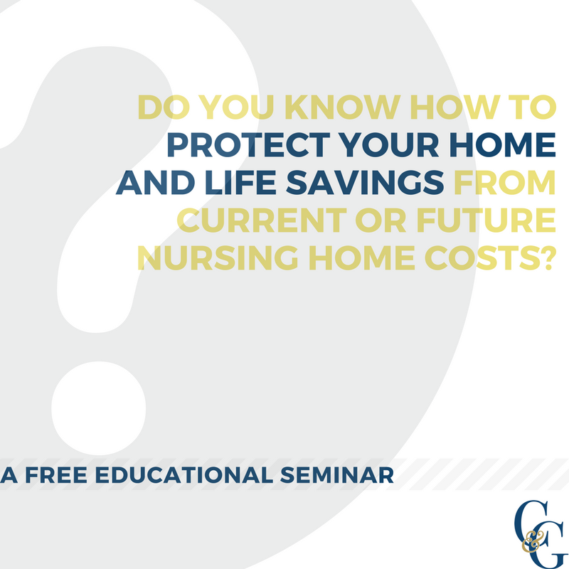 Free Community Seminar, November 17th - Welcome to the Elder Law ...